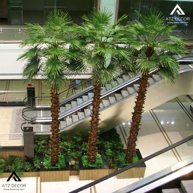 Cây cọ giả cổ thụ trang trí mọi không gian, giá thành tốt